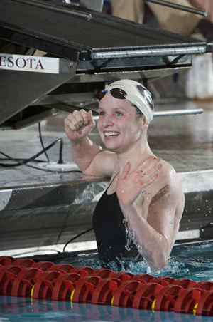 Reminder: Olympian Kara Lynn Joyce Joins Swimming World Facebook Fan ...