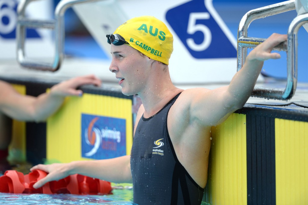 Bronte Campbell Leads Australia To Meet Record in Women's 400 Free ...