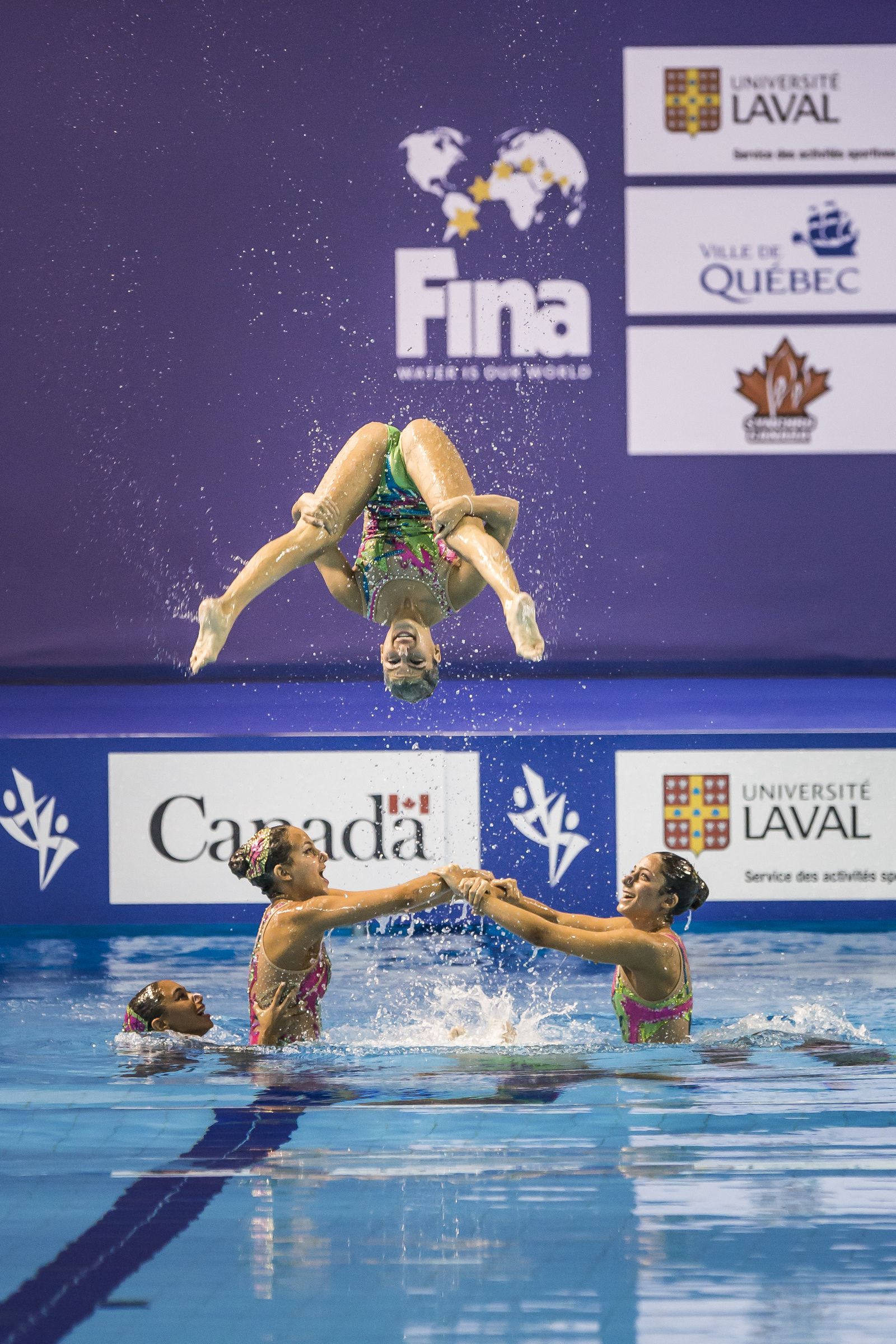 China, Ukraine Shine in Day Two of FINA Synchronized Swimming World Cup ...