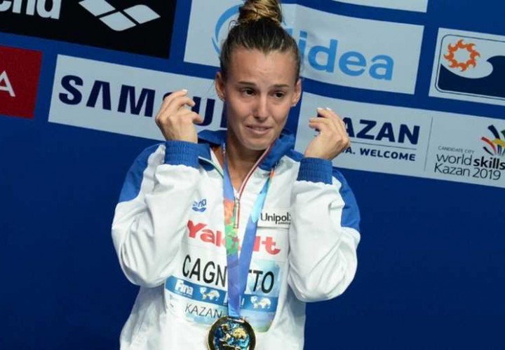 Tania Cagnotto Ends China's World Title Diving Sweep at 2015 FINA World ...