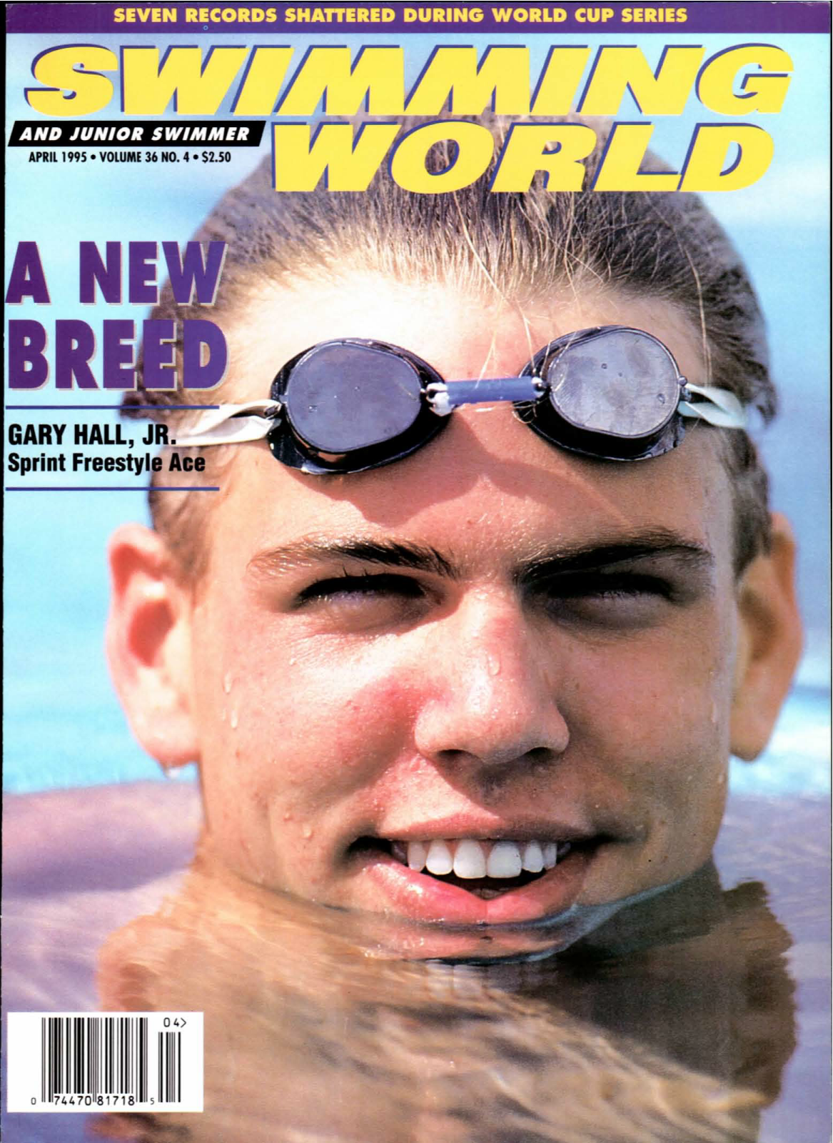Swimming World Magazine April 1995 Issue