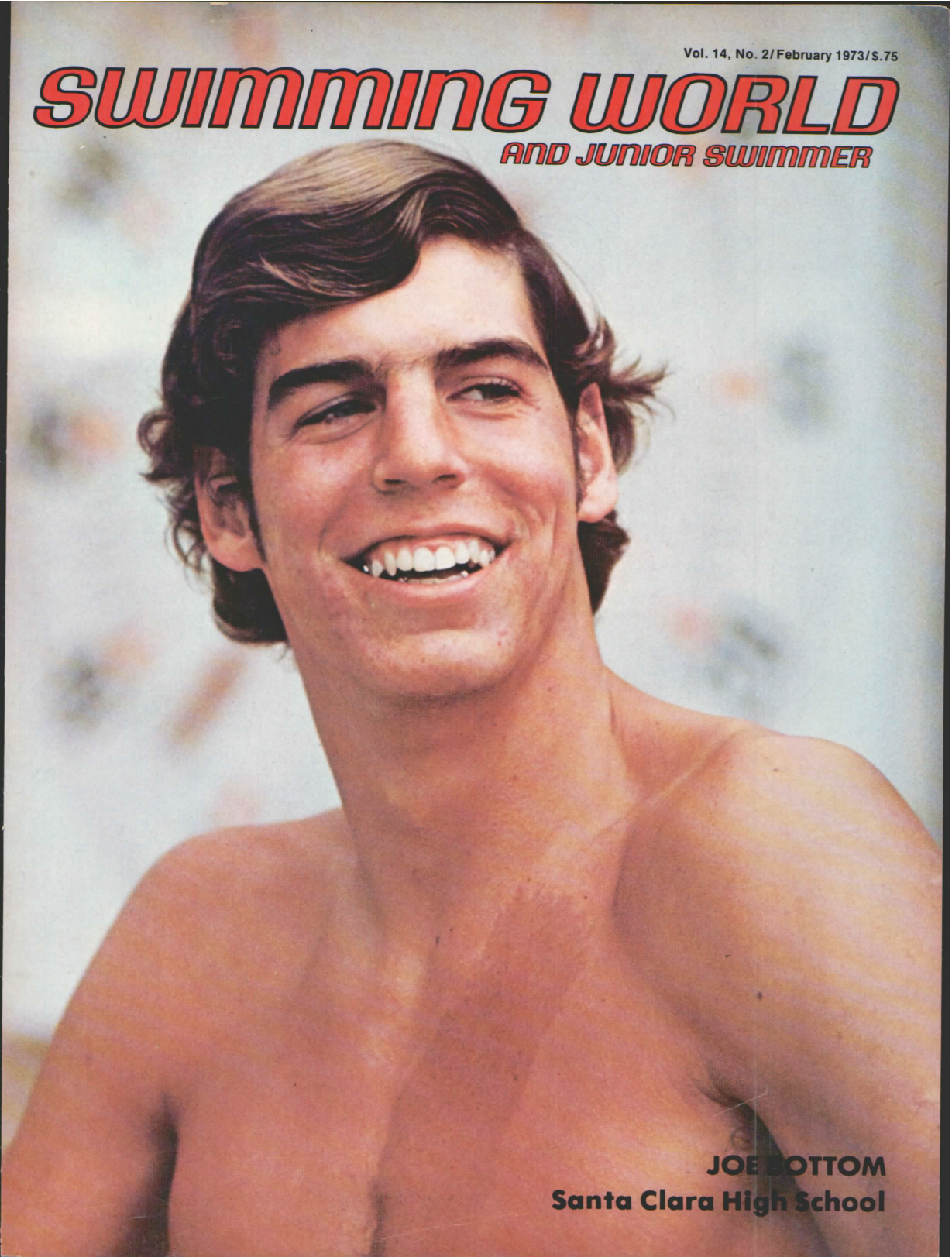 Swimming World Magazine February 1973 Issue