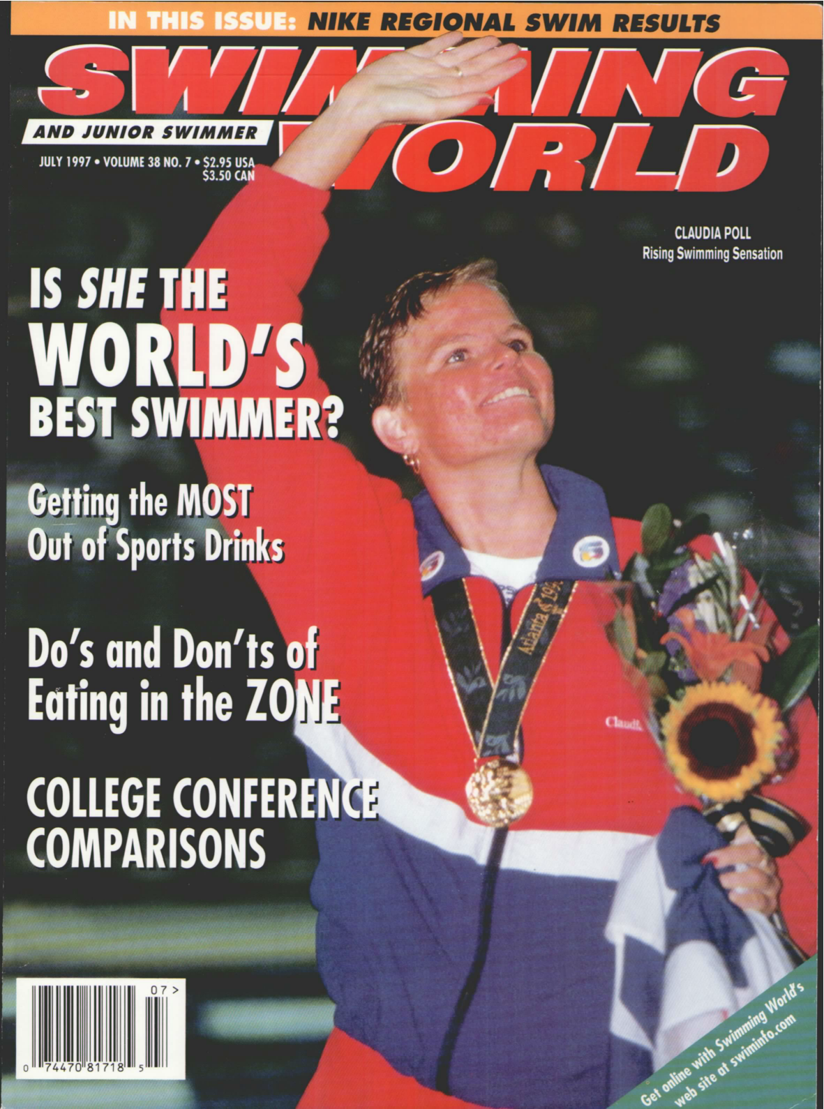 Swimming World Magazine July 1997 Issue