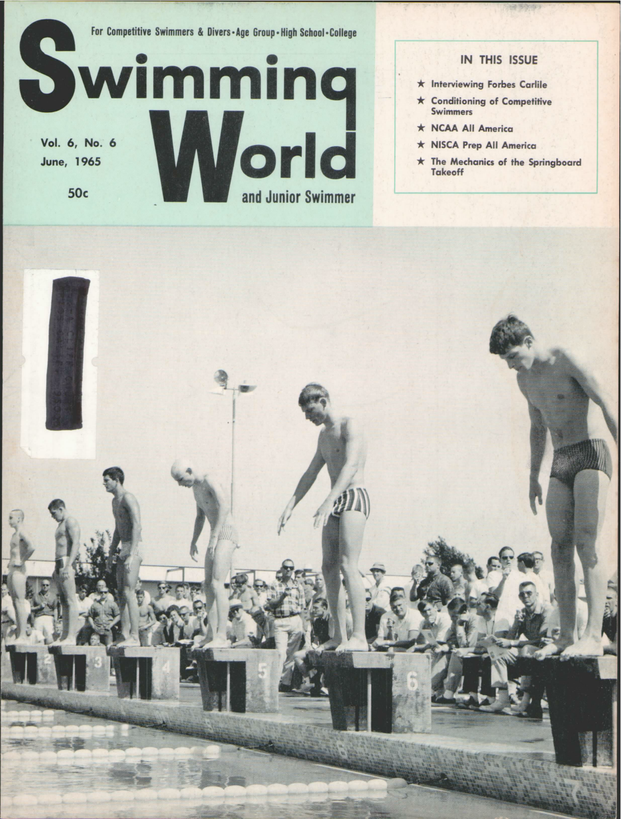 Swimming World Magazine June 1965 Issue