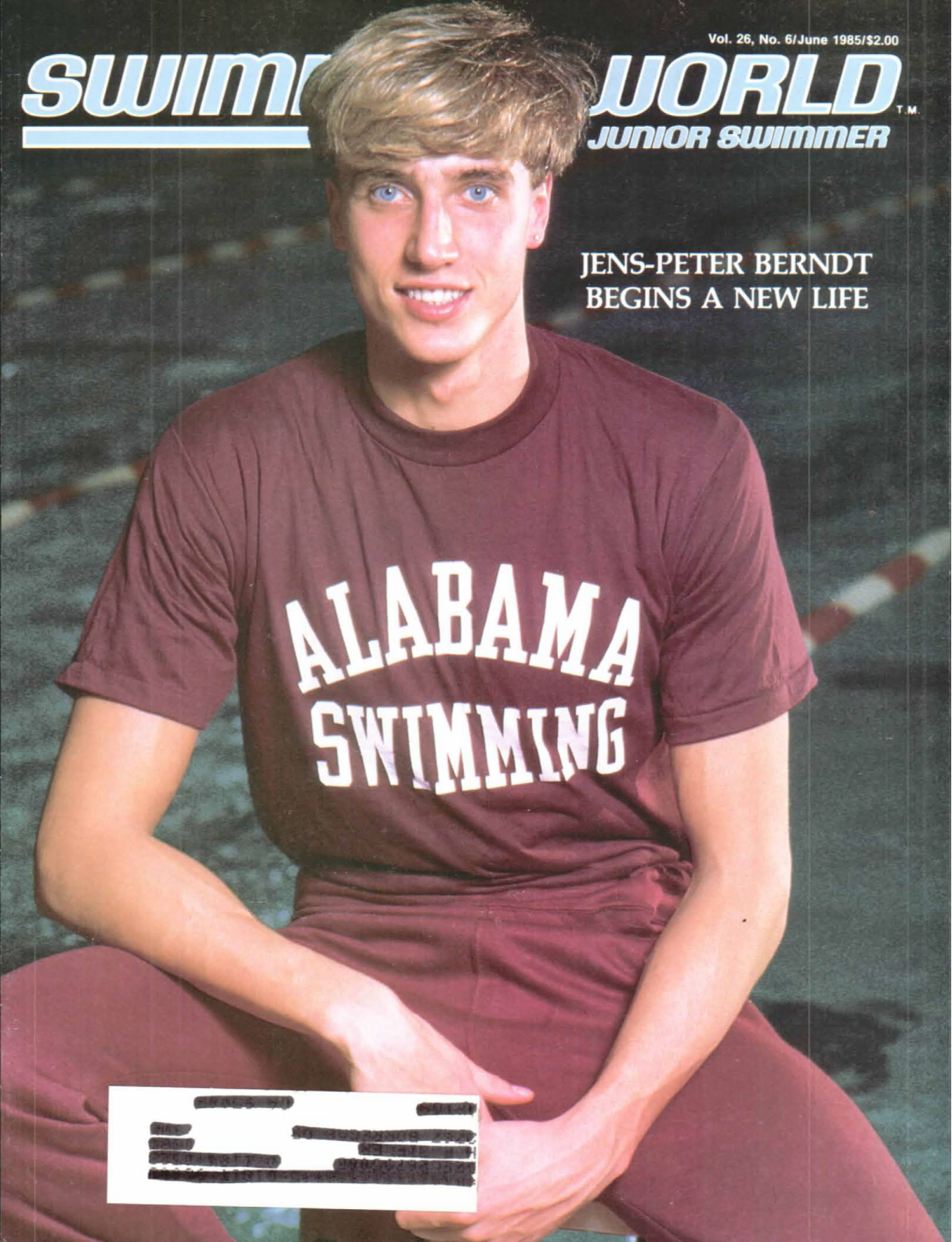 Swimming World Magazine June 1985 Issue