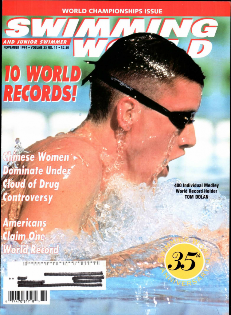 Swimming World Magazine November 1994 Issue