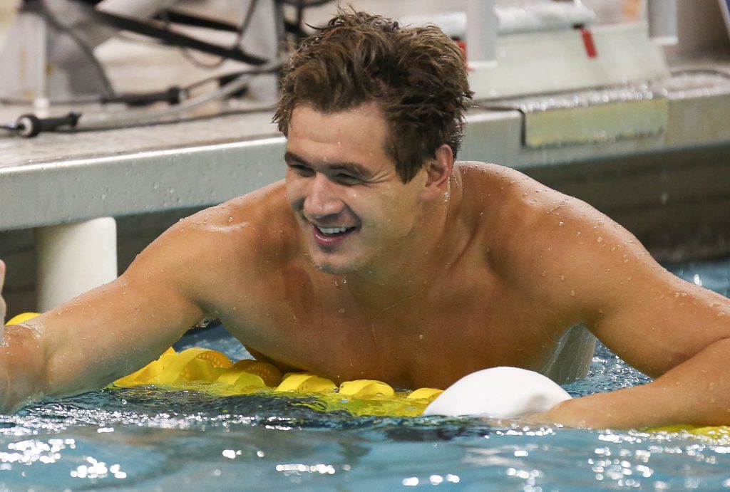 Nathan Adrian Breaks 100 Free Pool Record at 2015 Arena Pro Swim Series ...