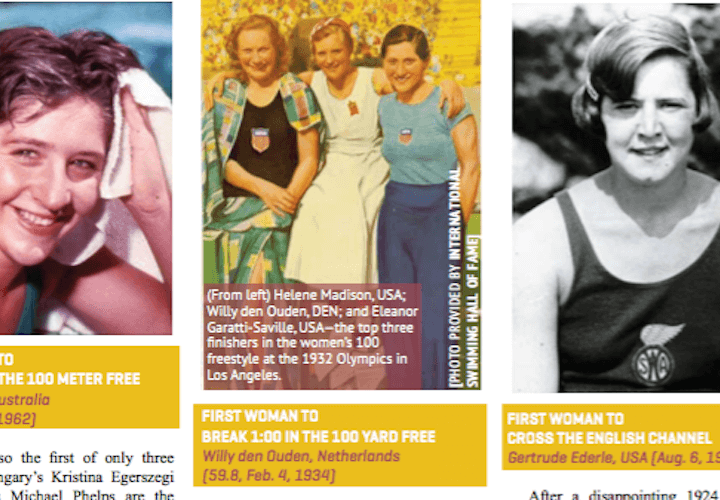 Swimming World Presents "Barrier Busters: Fierce Female Firsts ...