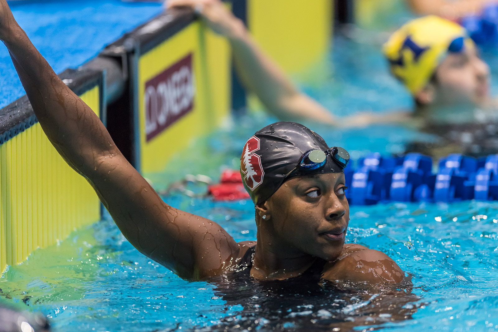 (Video Interview) Simone Manuel Working on Back Half of Her 100 Free