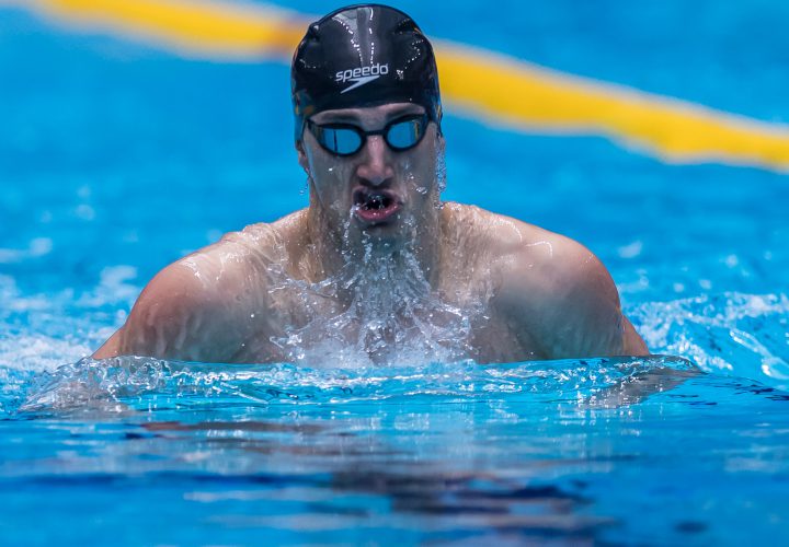 Andrew Wilson Posts 59.19 100 Breast During Day 3 Prelims in Atlanta