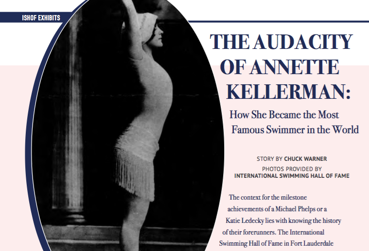 Swimming World Presents "The Audacity of Annette Kellerman" - Swimming ...