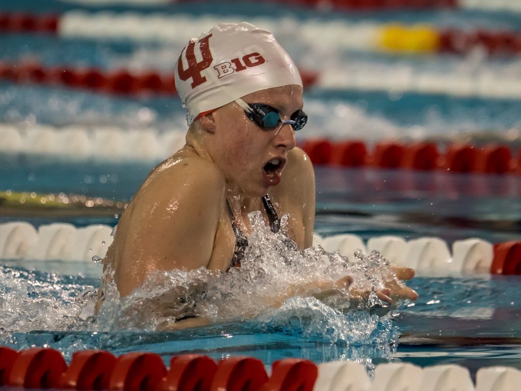 Lilly King Sets American, NCAA Records in Final Big Ten Championship ...